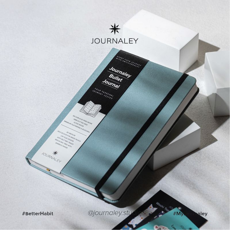 Jual Journaley Bullet Journal Notebook Planner Journaling Book A5 150 ...