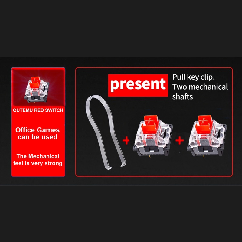 Jual Keyboard Gaming Mechanical Hotswap Komic KG-KM870 TKL Blue White ...