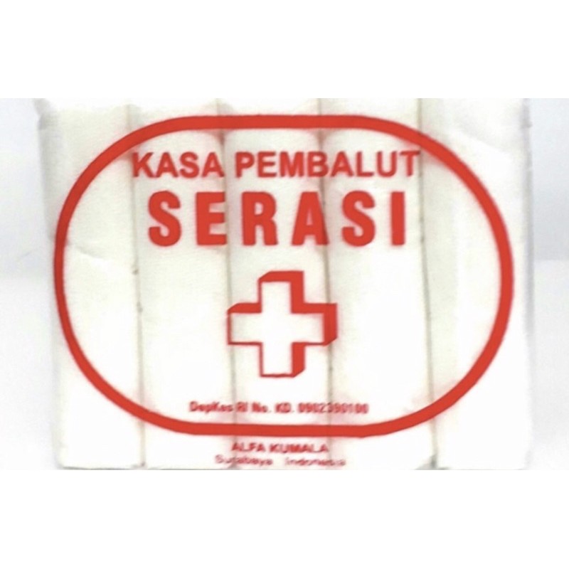 Jual Kasa perban gulung 10 cm & 5 cm per pack ( kasa pembalut luka ...