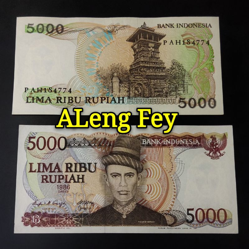 Jual uang kuno lima ribu rupiah teuku umar. 5000 teuku umar | Shopee ...