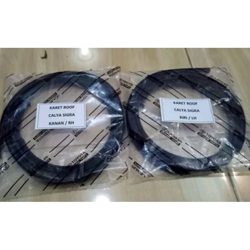 Jual KARET ROOF KARET KABIN ROOF MOULDING TOYOTA CALYA DAIHATSU SIGRA ...