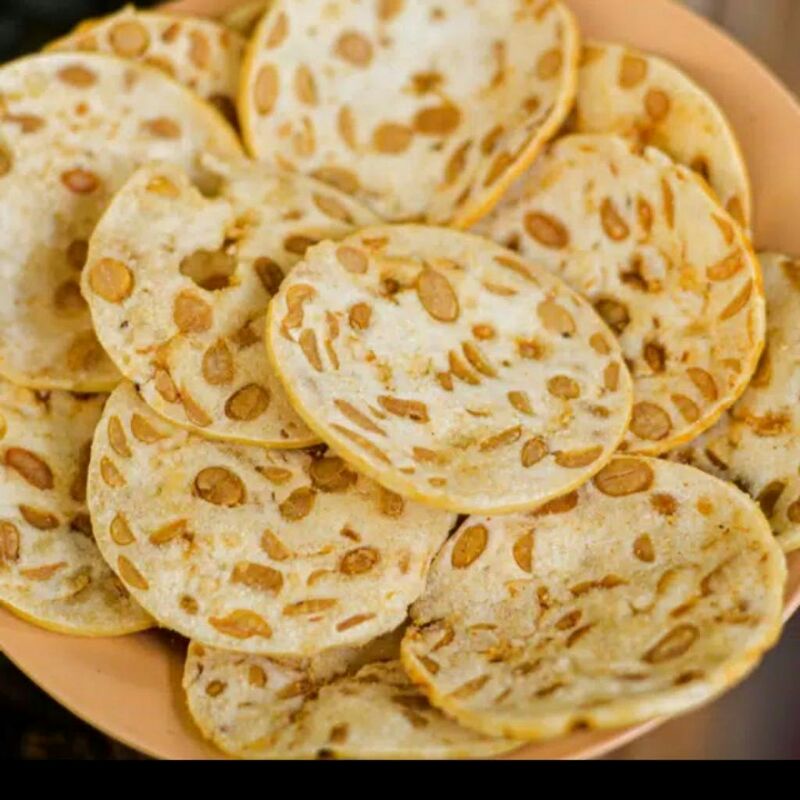 Jual (500Gr) KERUPUK TEMPE SAGU BERAT 500Gr Dan 250Gr / CEMILAN ...