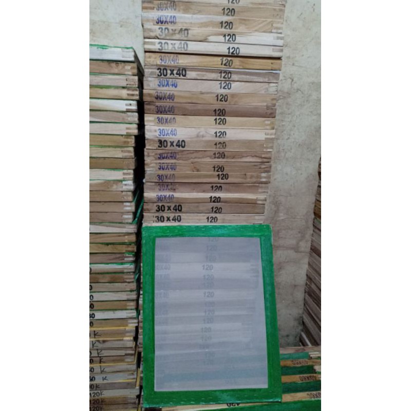 Jual SCREEN SABLON 30x40 T.120, T.150, T.165, T.180 | Shopee Indonesia