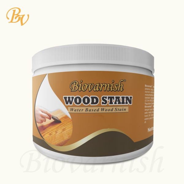 Jual Plitur Kayu Water Based Biovarnish Wood Stain 400gr | Shopee Indonesia