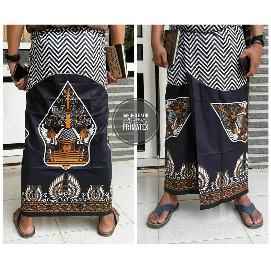 Jual Sarung batik motif gunung wayang coksu sarung batik pekalongan ...