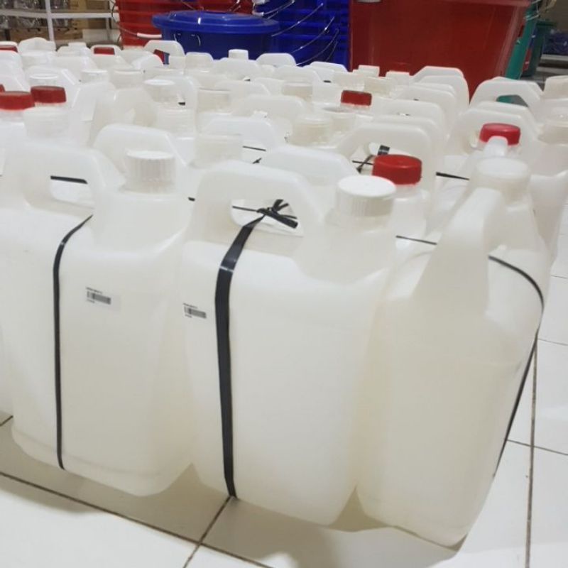 Jual jerigen bekas putih bersih 4 & 5 liter | Shopee Indonesia