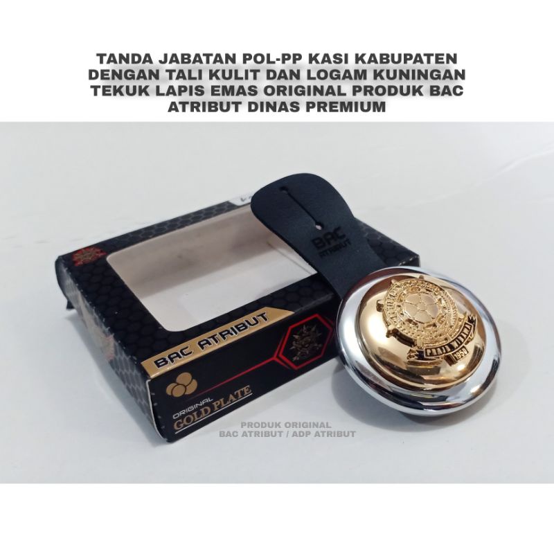 Jual Tanda Jabatan pol pp PolPP sat pol PP Eselon 3 III | Shopee Indonesia
