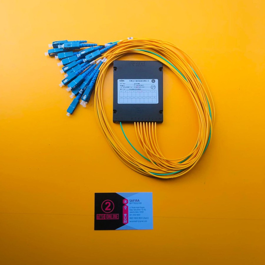 Jual PASIF SPLITTER 1:16 upc modular passive spliter 1x16 SC UPC fiber ...