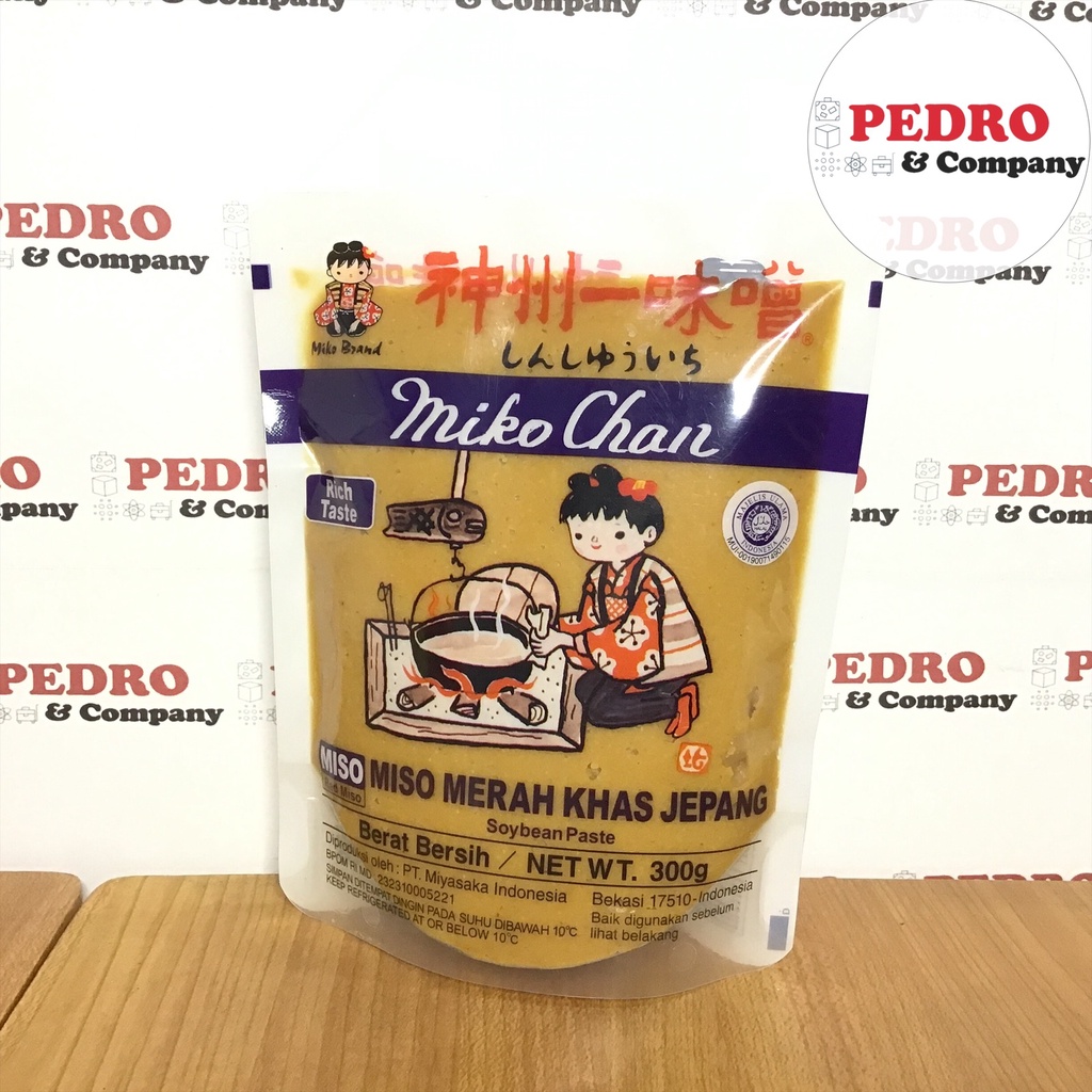 Jual Miko chan red miso merah khas jepang 300 gram - soup sup base miso ...