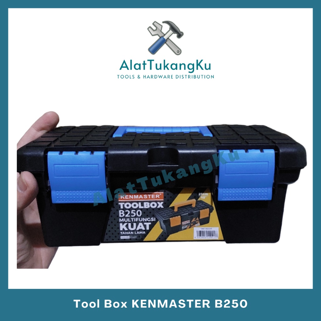 Jual ToolBox Tool Box Kenmaster B250 / Tool Organizer Box Kotak ...