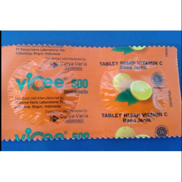 Jual Vicee 500 (1 strip 2 tablet) | Shopee Indonesia