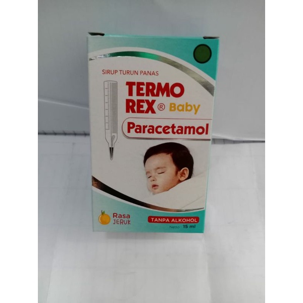 Jual TermoRex Baby Paracetamol 15ml - Rasa Jeruk | Shopee Indonesia