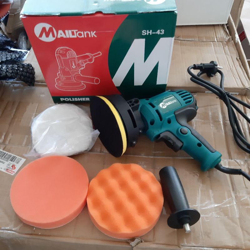 Jual mesin poles MAILTANK polisher 5 inch mesin pemoles bodi mobil motor | Shopee Indonesia