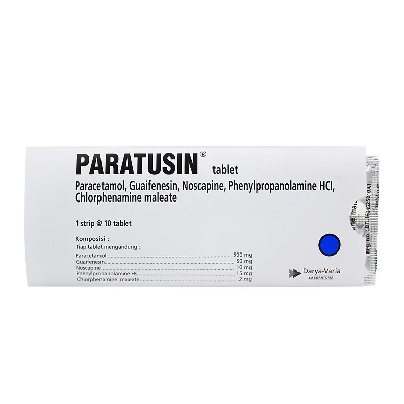 Jual Paratusin Tablet (kemasan strip isi 10tablet) | Shopee Indonesia