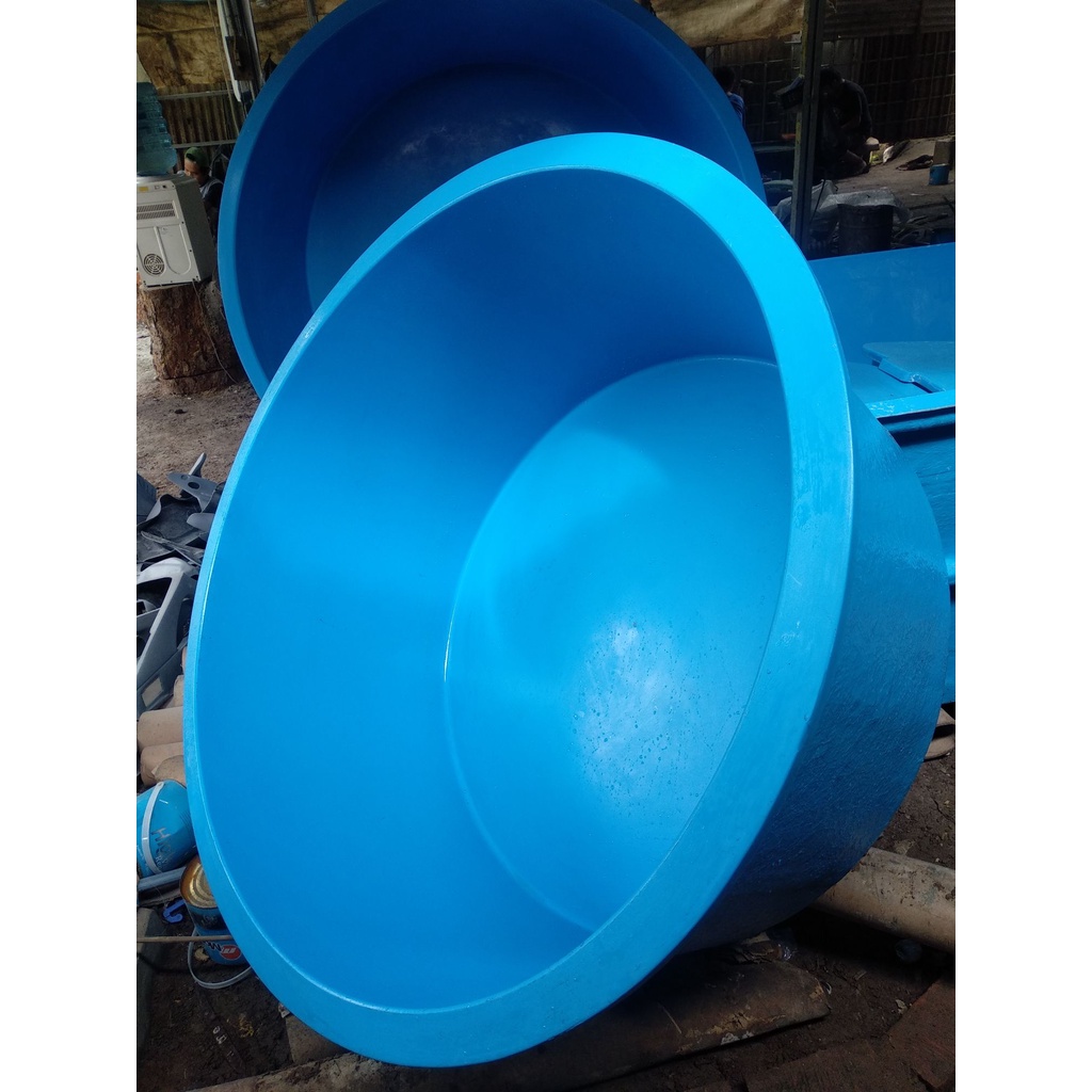Jual BAK BULAT FIBER ATAU BAK KOI 100cm x 50cm | Shopee Indonesia