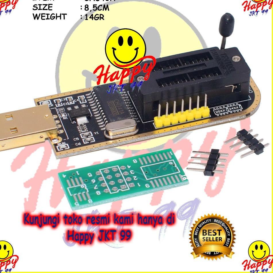 Jual PROMO BESAR [ HAPPY JKT 99 ] ORIGINAL!!! CH341A CH341 CH 341 24 25 SERIES EEPROM FLASH BIOS ...