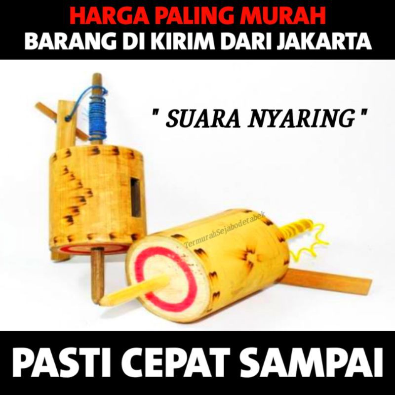 Jual mainan tradisional gangsing bambu-Gasing Bambu mainan tradisional ...