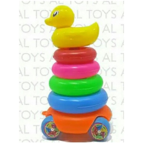 Jual Mainan Ring Pile Up Donat Cincin Susun Tumpuk Puzzle Tumpuk ...