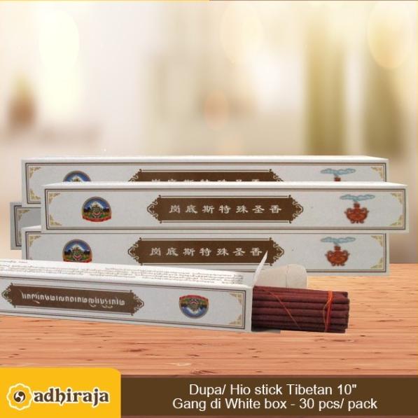 Jual Dupa/ Hio stick Tibetan 10" Gang di White box - 30 pcs/ pack ...