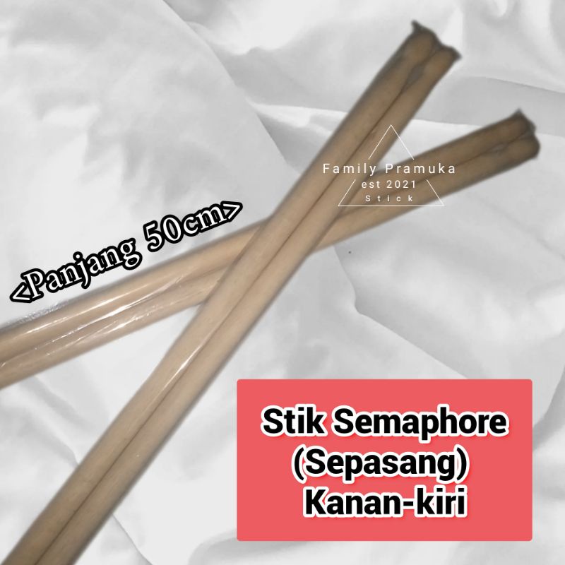Jual Stik semapur - stick semaphore - sepasang stik kanan kiri | Shopee ...