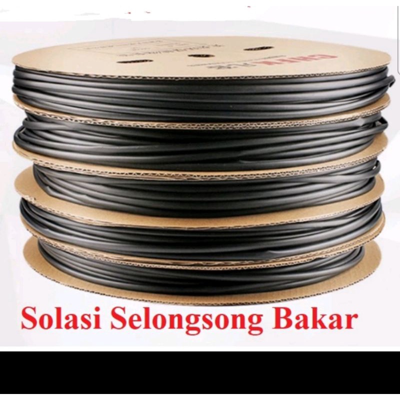 Jual Heatshrink Heat Shrink / Selang bakar / Isolasi bakar / Selonsong ...
