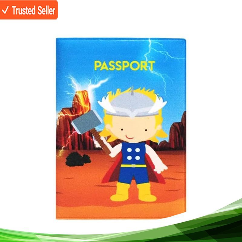 Jual Jual Cover Passport Karakter Thor Passport Case Document Holder ...