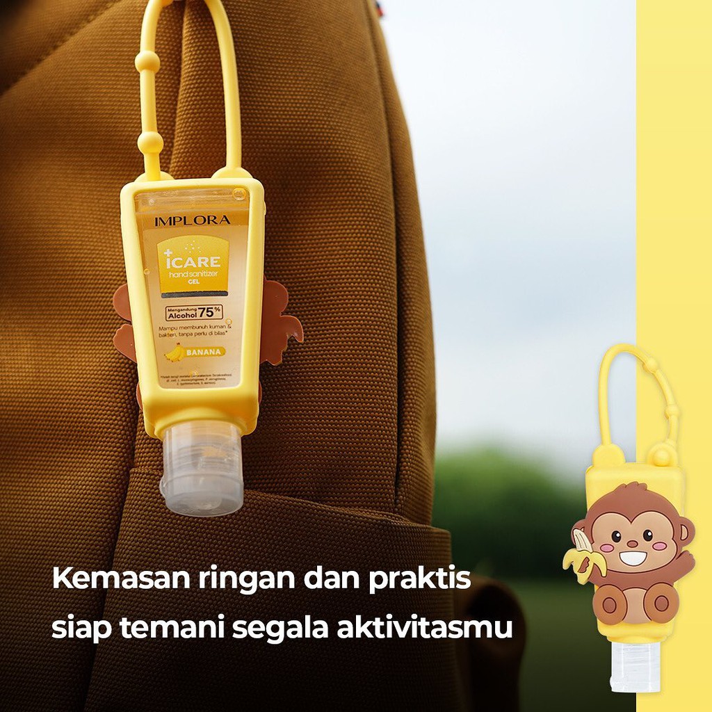 Jual Implora Icare Hand Sanitizer Gel 30ml | Pembersih Tangan ...