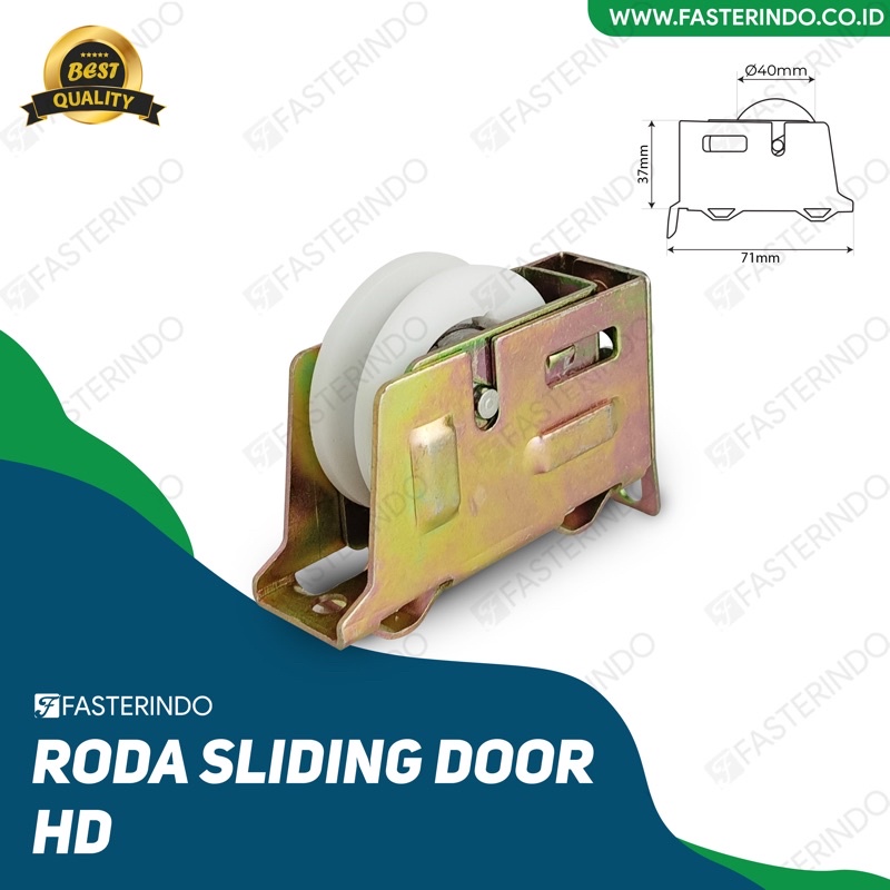 Jual Roda Sliding Door HD (Heavy Duty) Faster | Shopee Indonesia