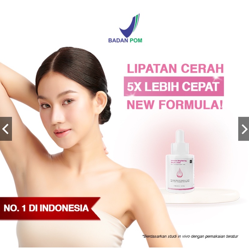 Jual Beaudelab - Beautylab - Underarm Intensive Brightening Serum AHA ...