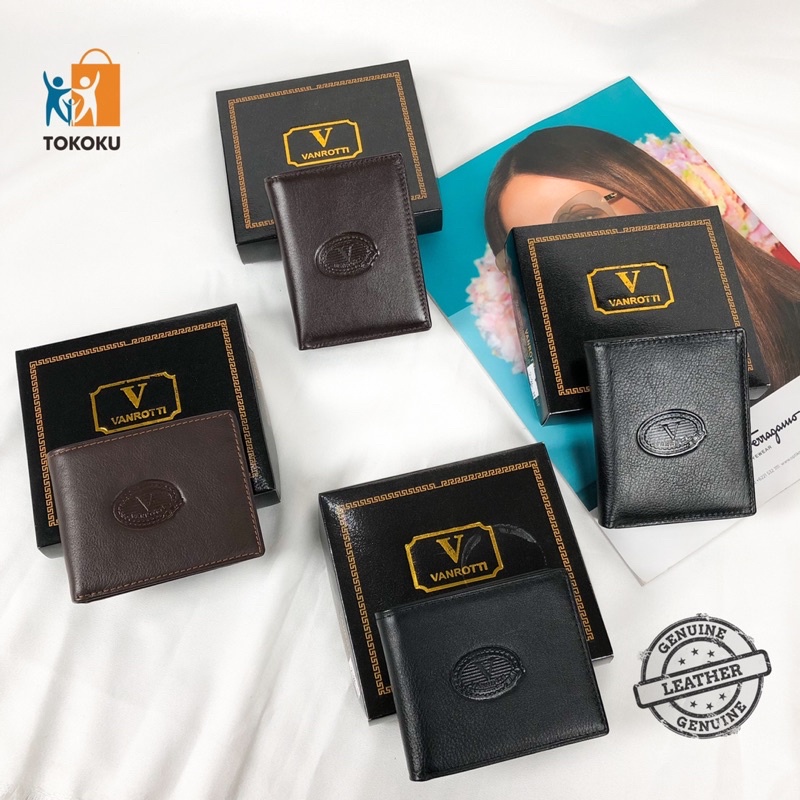 Jual Dompet Vanrotti Pria 01 ( Kulit Asli ) | Shopee Indonesia