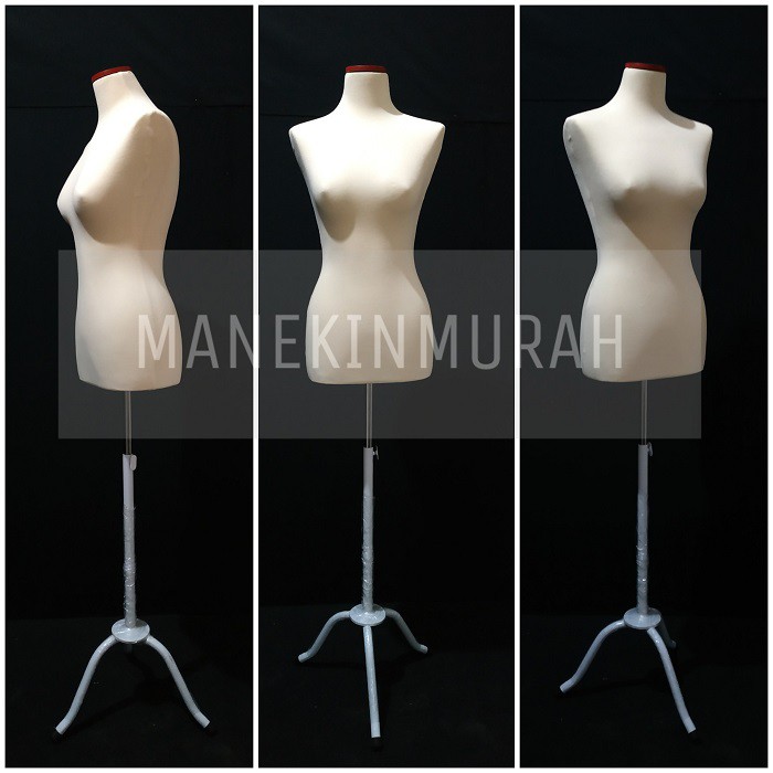 Jual Manekin Dressmaker Wanita Full Tusuk Jarum ukuran L | Manekin ...