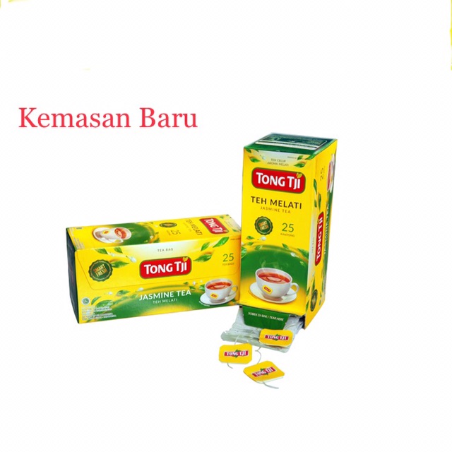Jual Tong Tji Teh Melati (Jasmine Tea) 25 bag | Shopee Indonesia