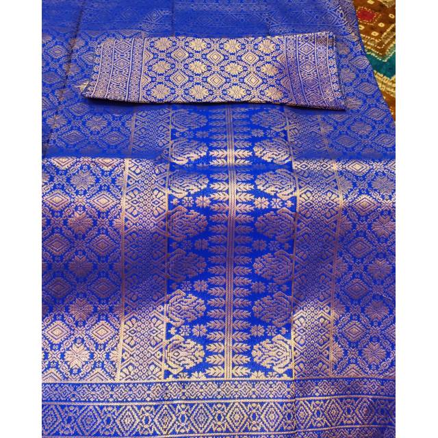 Jual Songket mesin terbaru lepus motif nampan perak mewah elegan ...