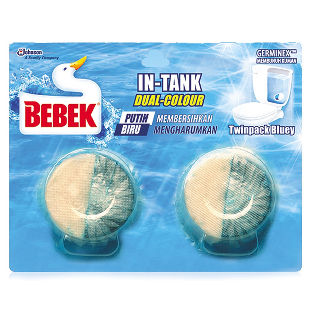 Jual Bebek In-Tank Dual Colour 2pcs Pembersih Kloset Sibiru Twinpack ...