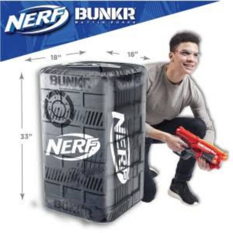 Jual Nerf Bunkr Utility Crate Inflatable Battle Zone | Shopee Indonesia