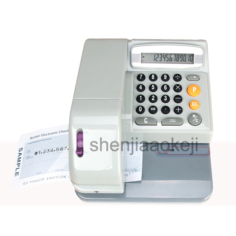 Jual Automatic Checking Machine English Cheque Printer Hong Kong ...