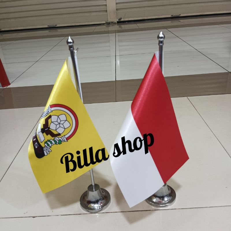 Jual Bendera Meja OSIS SMP dan Merah putih + Tiang Stenlis | Shopee ...