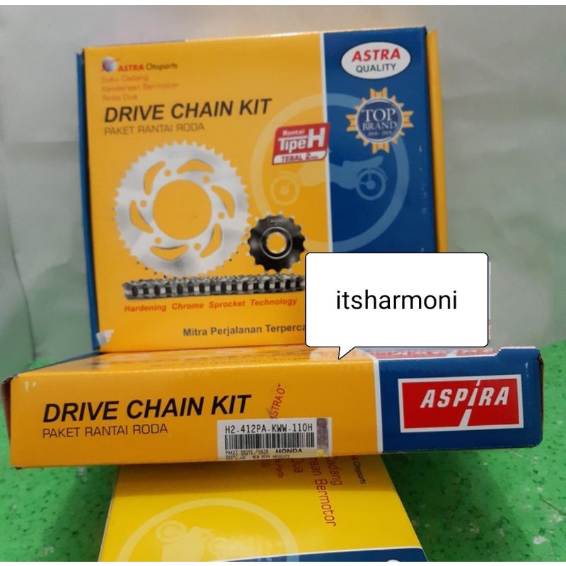 Jual Gir Set / Gear Set / Rantai Set Revo Absolute Blade New Revo X ...