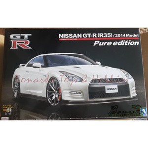 Jual Aoshima #01132 - Nissan GT-R R35 Pure Edition 2014 w/Engine ...