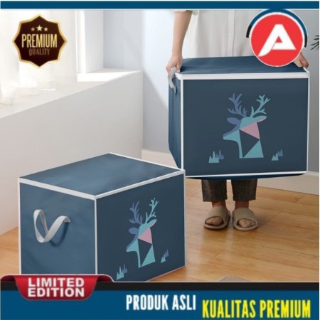 Jual Box Penyimpanan / Bamboo Storage Box Besar 3 sekat organizer ...