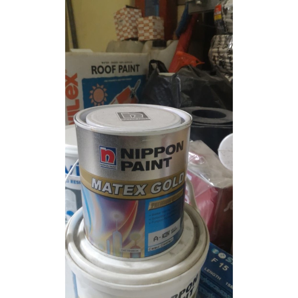 Jual Cat Tembok Matex Gold (1 L) | Shopee Indonesia