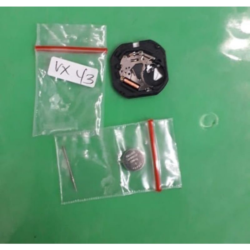 Jual Mesin jam tangan Vx43E VX-43E Original tanggal sampih Hari | Shopee Indonesia