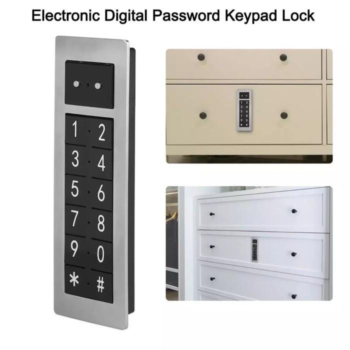 Jual Camera | Slim Kunci Smart Lock Password Pintu Digital Laci Lemari ...