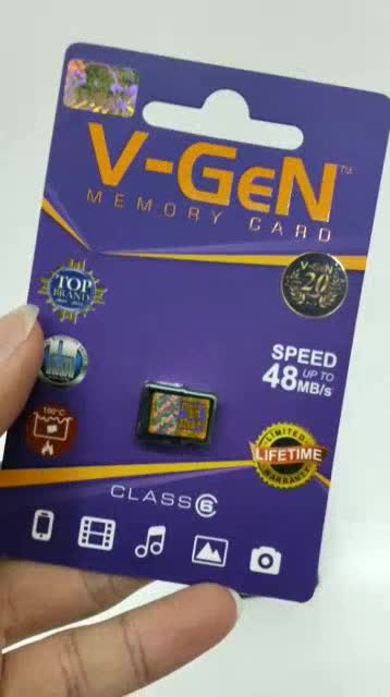 Jual Micro Sd Vgen 4GB 8GB 16GB 32GB 64GB 128GB Class 10 Turbo Series ...