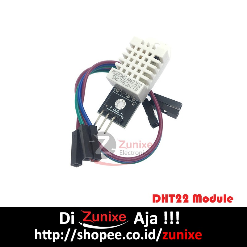 Jual DHT22 DIGITAL TEMPERATURE AND HUMIDITY SENSOR AM2302 MODULE ...