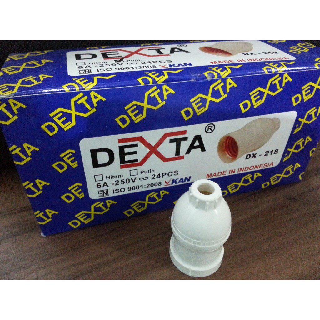 Jual Fiting Gantung Bagus Putih / Fitting / Piting Dexta DX-218 Grosir | Shopee Indonesia
