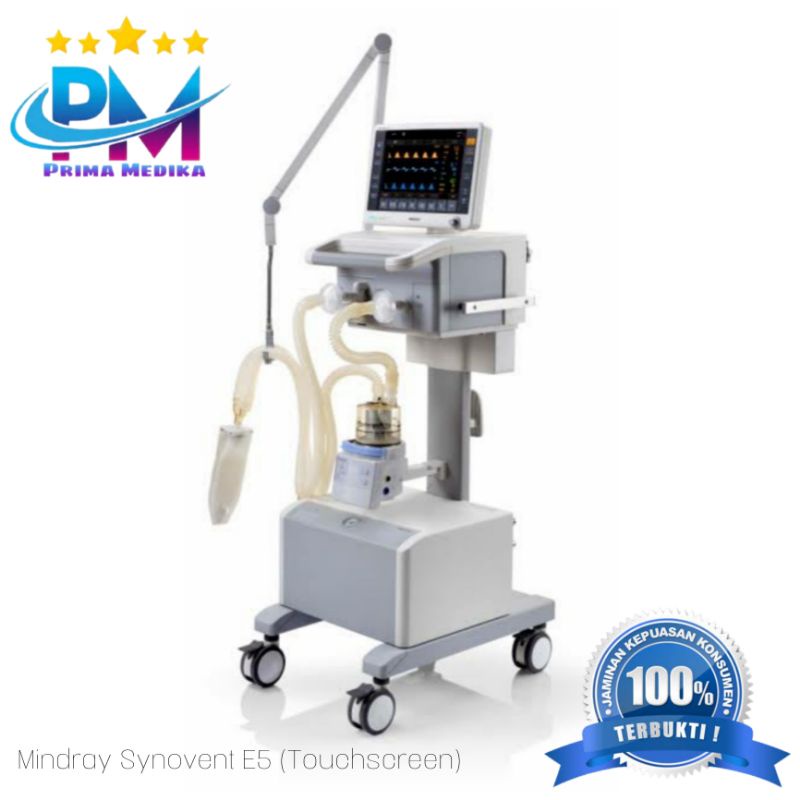 Jual Ventilator Synovent E5 Touchscreen / ICU / NICU / PICU | Shopee ...