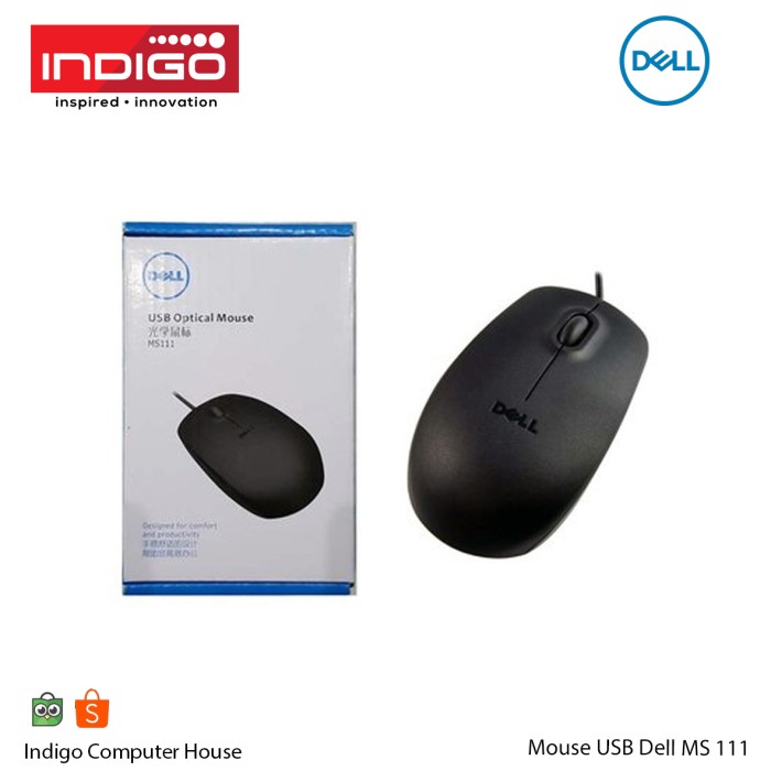 Jual MOUSE DELL MS111 | Shopee Indonesia
