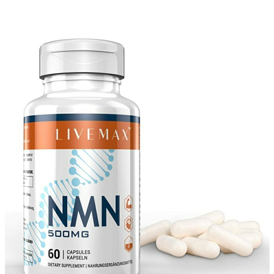 Jual LIVE MAX NMN Supplement 500 mg Enhance Concentration, 60 Capsules ...
