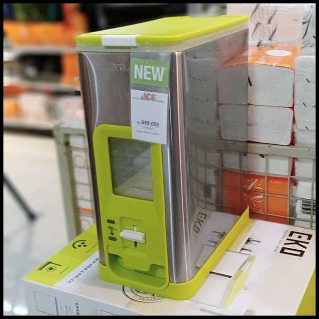 Jual Rice Box Stainless Eko - Tempat Beras 10Kg | Shopee Indonesia